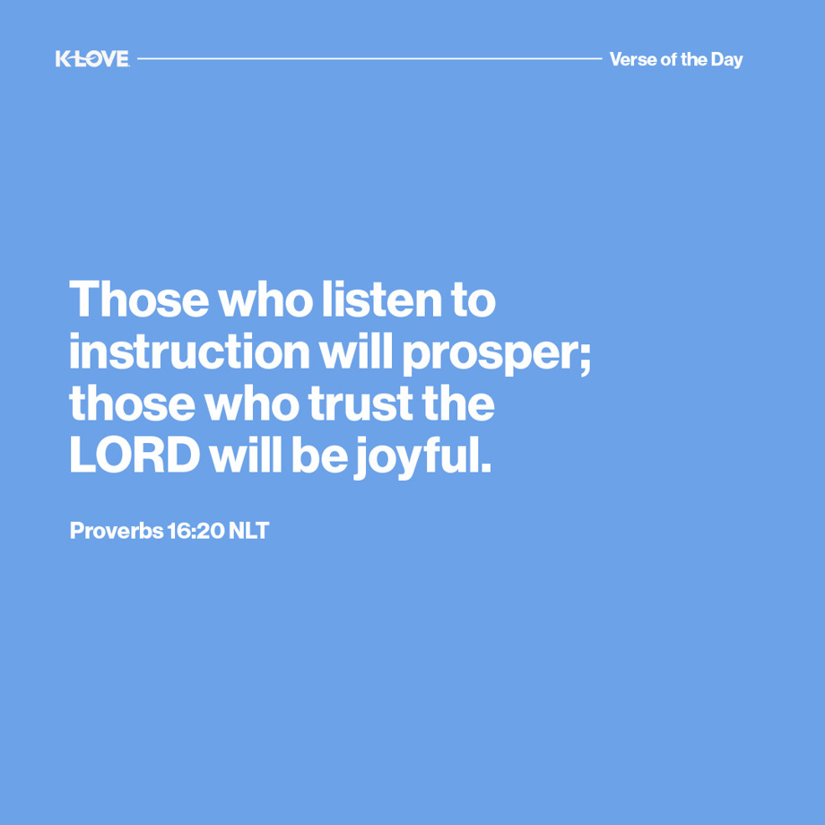 K-LOVE's Verse of the Day | Positive Encouraging K-LOVE