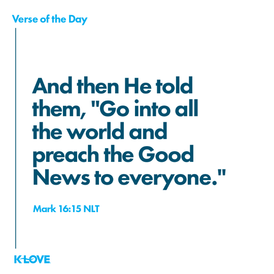K-LOVE's Verse of the Day | Positive Encouraging K-LOVE
