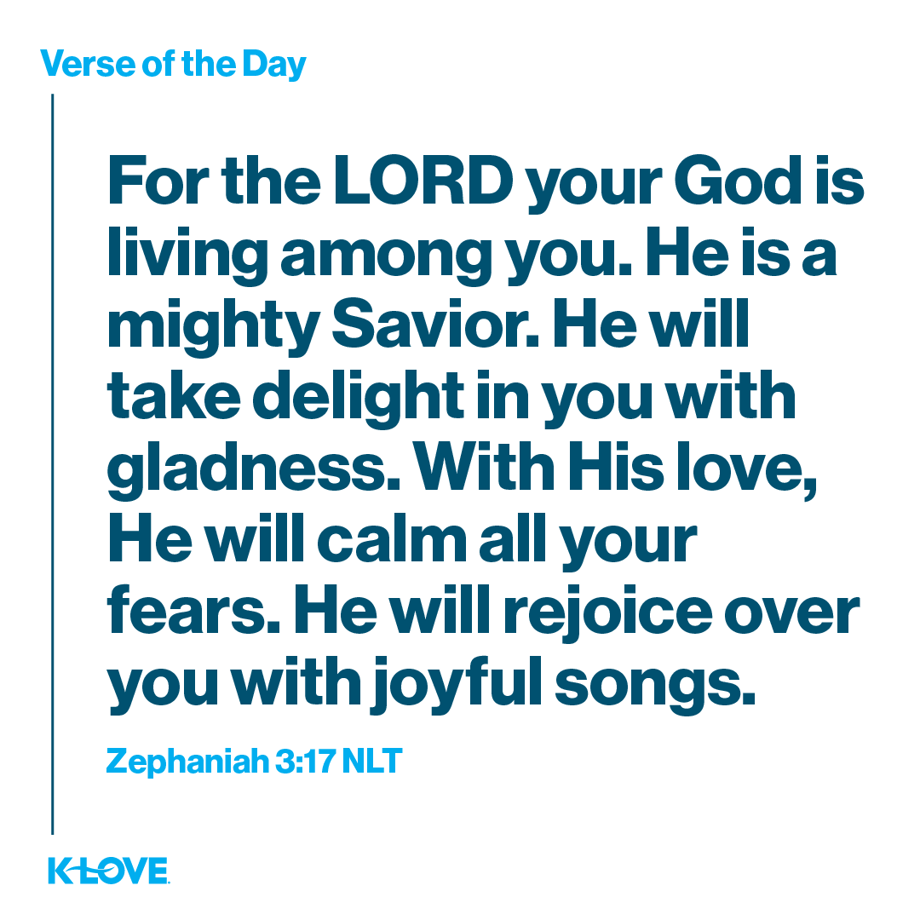 K-LOVE's Verse of the Day | Positive Encouraging K-LOVE