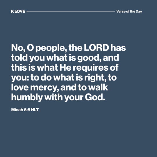 K-LOVE's Verse of the Day | Positive Encouraging K-LOVE