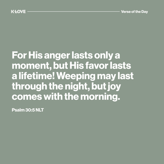 K-LOVE's Verse of the Day | Positive Encouraging K-LOVE