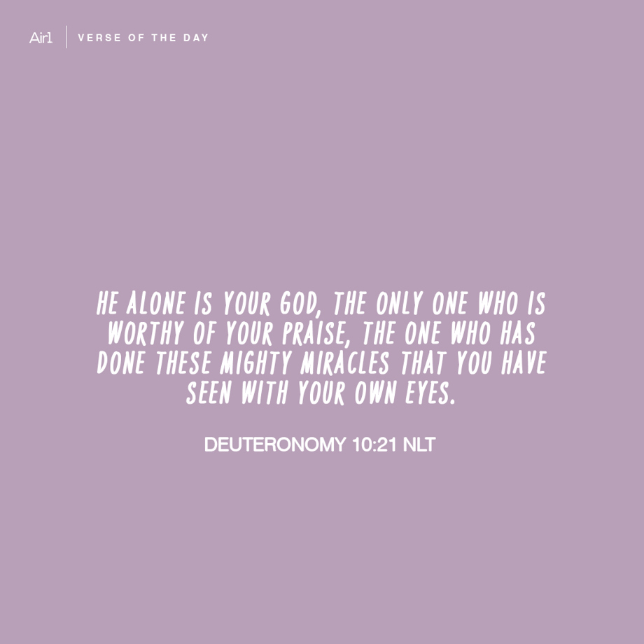 Air1's Verse of the Day | Air1 Worship Music