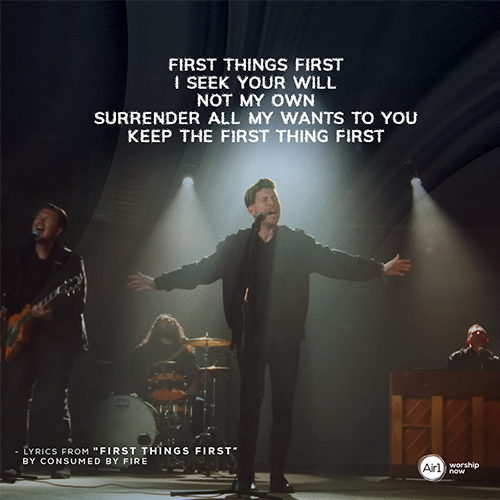 Consumed By Fire Confronts The Absence Of Earthly Desire In First Things First Air1 Worship 