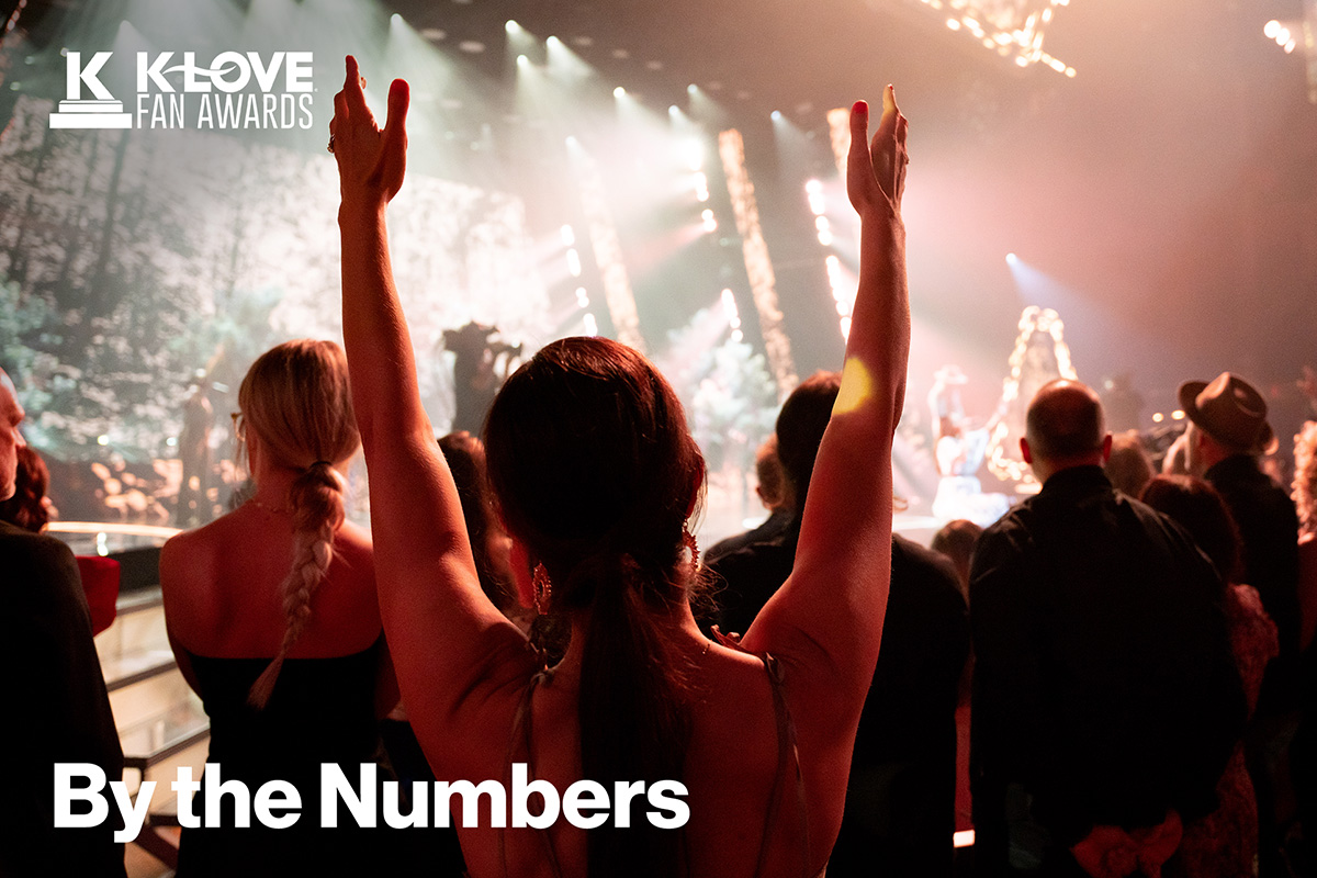 2024 K-LOVE Fan Awards Weekend Impact Zone: By the Numbers | Positive Encouraging K-LOVE