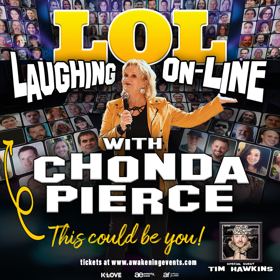 Laughing Online with Chonda Pierce | Positive Encouraging K-LOVE