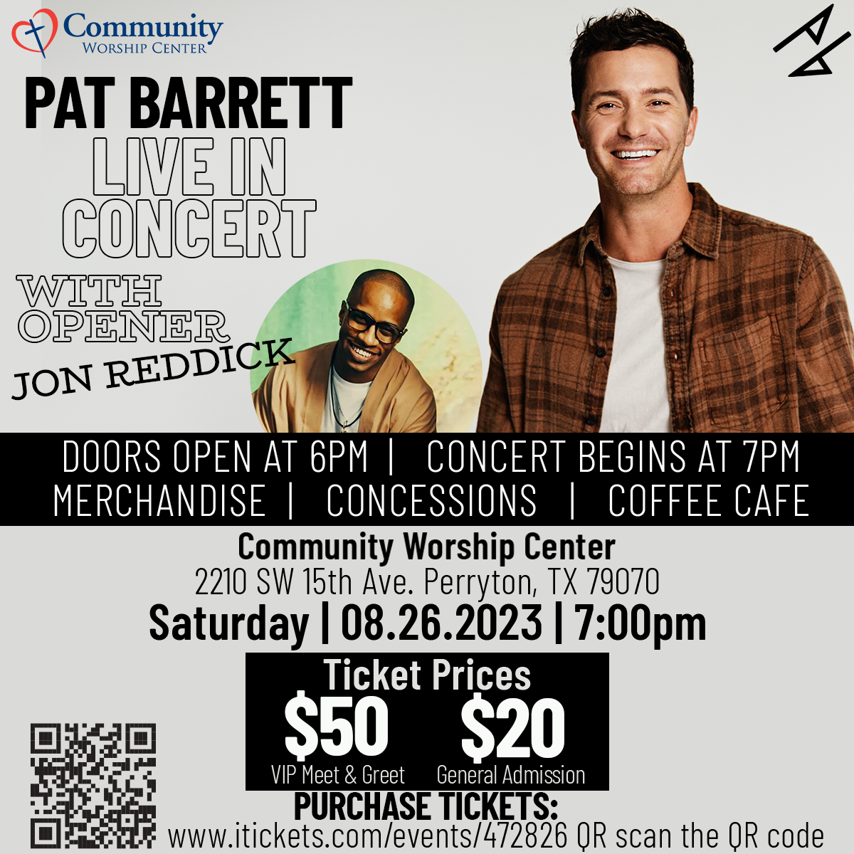 Pat Barrett | Live in Concert with Jon Reddick | Positive Encouraging K-LOVE