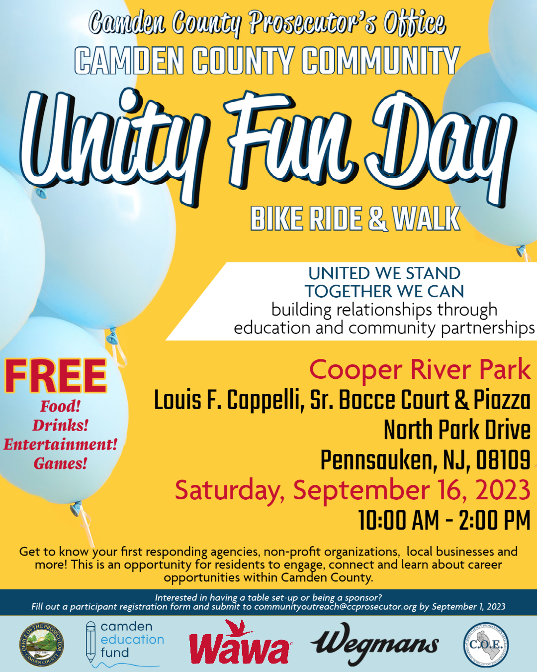 Camden County Unity Fun Day | Positive Encouraging K-LOVE