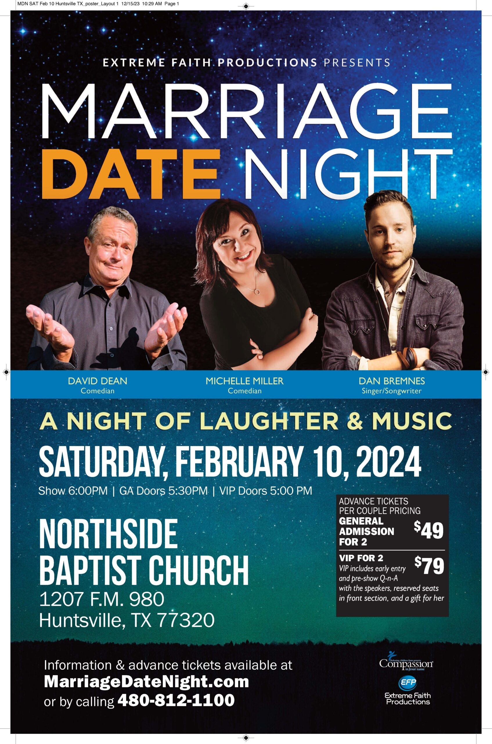 Extreme Faith Productions Presents Marriage Date Night | Positive ...