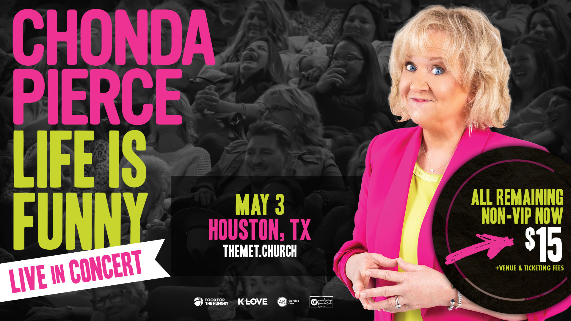 Chonda Pierce's Life is Funny: Live in Concert | Positive Encouraging K ...