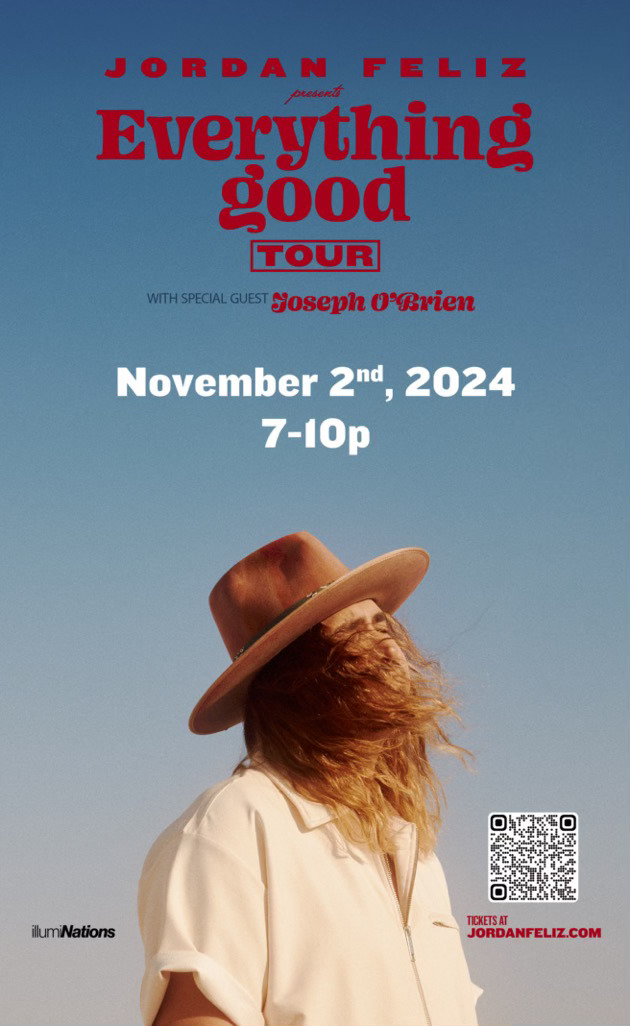 Jordan Feliz Everything Good Tour | Positive Encouraging K-LOVE
