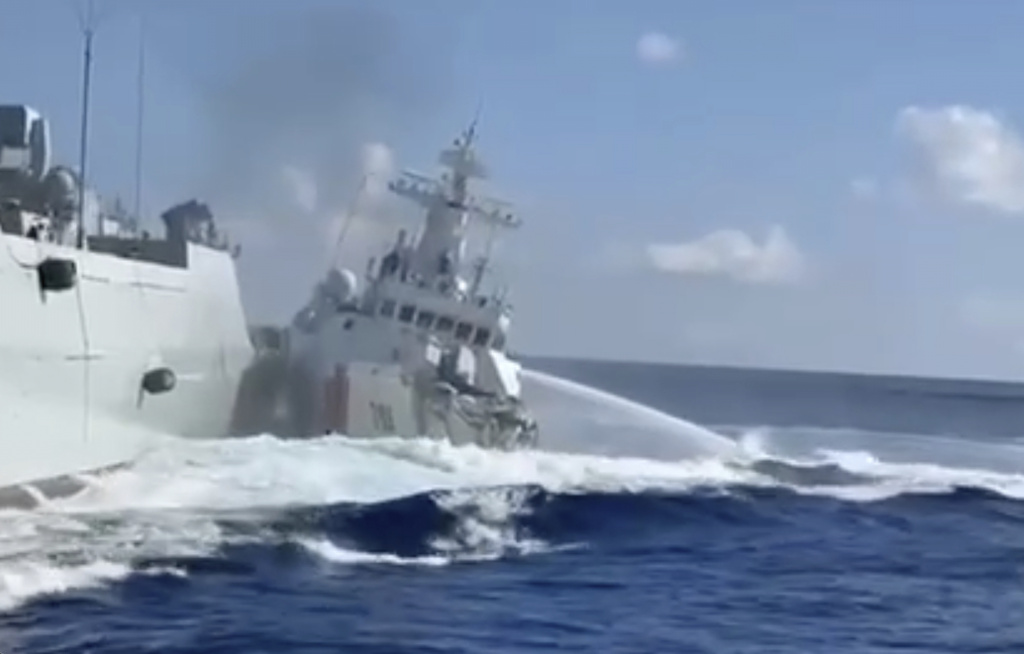 Watch: While Trying To Intimidate Philippine Ships, 2 Chinese Navy ...