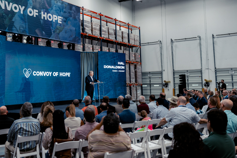 Convoy Of Hope Dedicates Southeast Regional Distribution Center Near ...