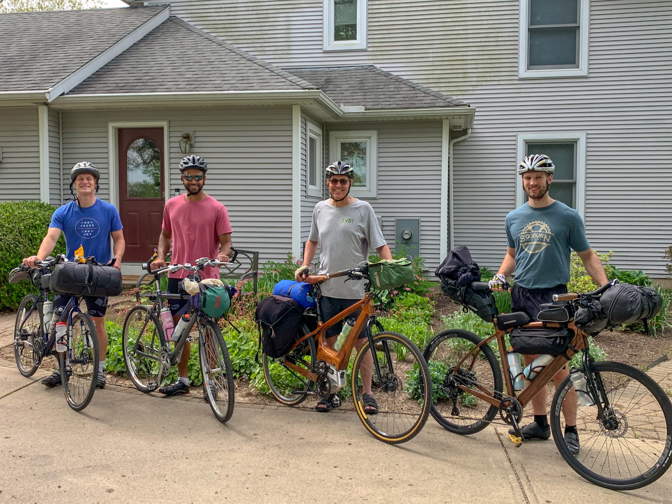 Spoke-tacular Adventure! Groomsmen And Groom Biking 1,000 Miles To The ...