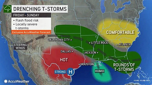 Central, Southern States In For Strong Weather: Concern About 'Derechos ...
