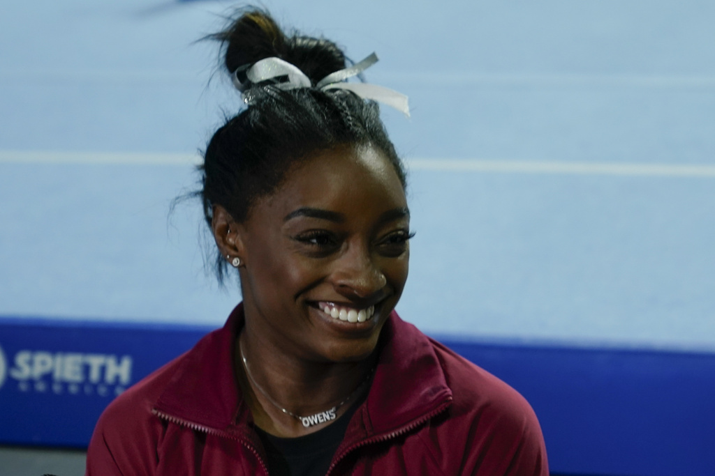 Simone Biles Trying To Enjoy The Moment After A Two-Year Break; Olympic ...
