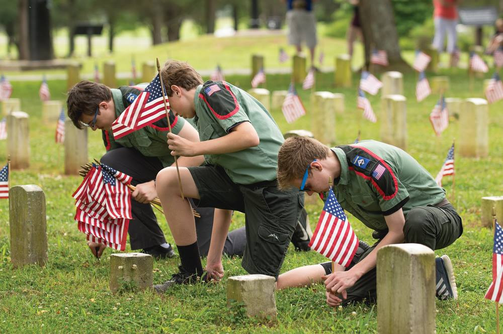 Honoring Veterans, Encouraging Patriotism In Boys: "I Will Do My Best ...