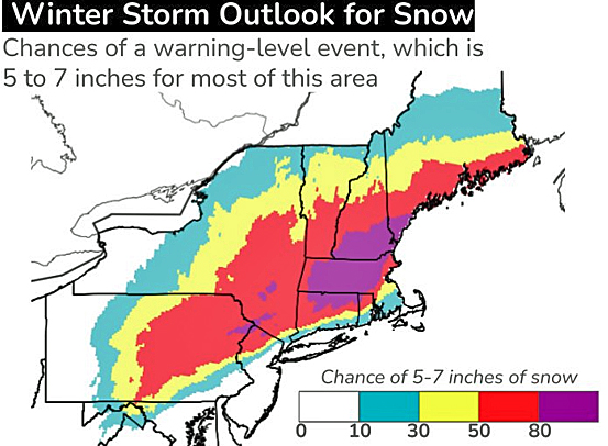 Winter Coming On Strong: Major Storm Will Bring Heavy Rain, Snow For ...