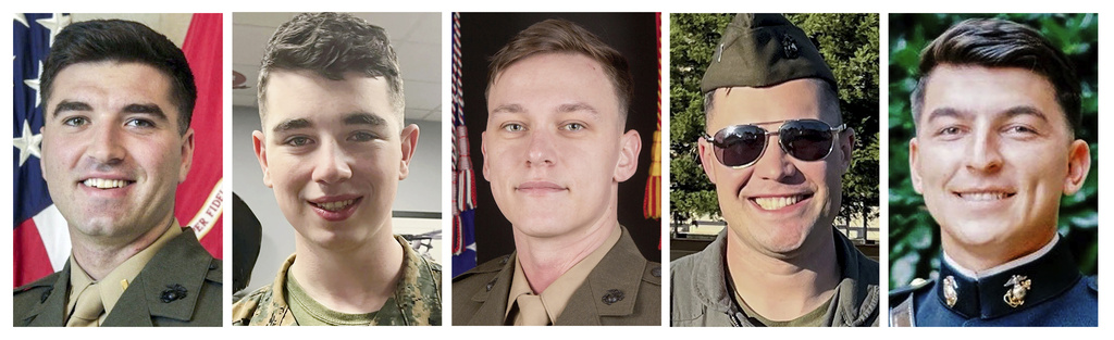 Please Pray For The Families: The Names Of The 5 Marines Lost In ...