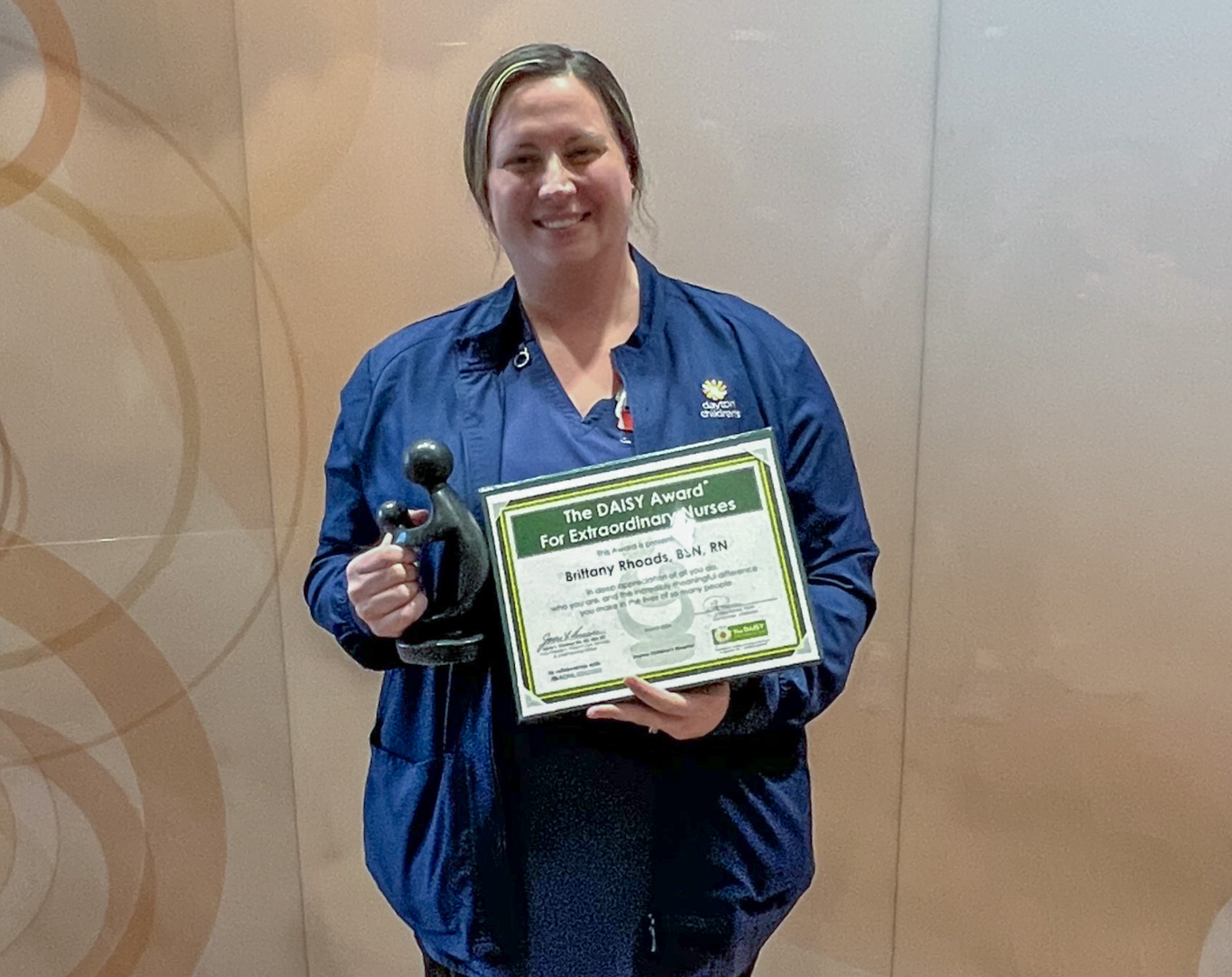 Her Compassion Got Us Through: Brittany Lawhorn Rhoads Given DAISY ...