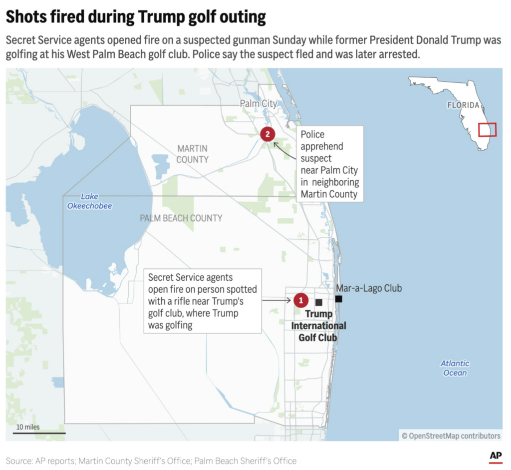 Former President Trump Survives Second Assassination Attempt, Suspect ...