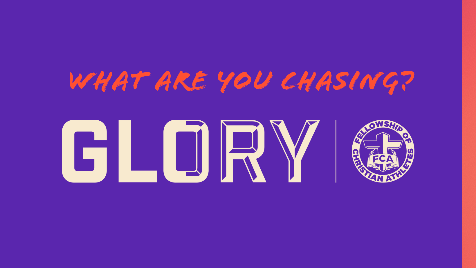 Fellowship Of Christian Athletes Reveals 2025 Ministry Theme: ‘Glory ...