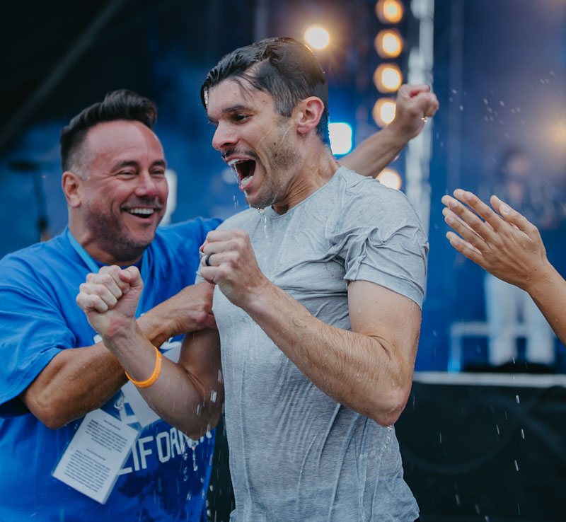 'Baptize California' 7,752 Souls Accept Christ, Baptized Along The ...
